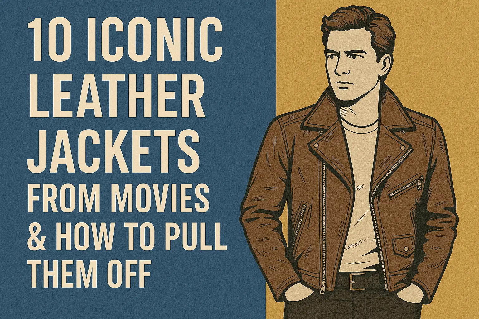 10 Iconic Movie Leather Jackets & How to Wear Them Like a Star ...